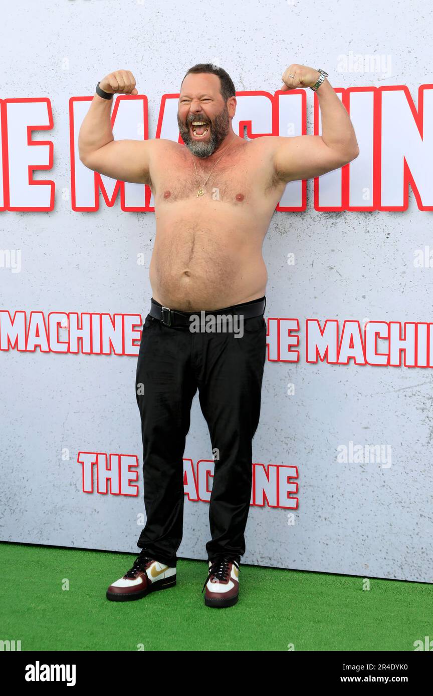 Bert Kreischer bei der Premiere des Kinofilms The Machine im Regency Village Theatre. Los Angeles 25.05.2023 Stock Photo Alamy