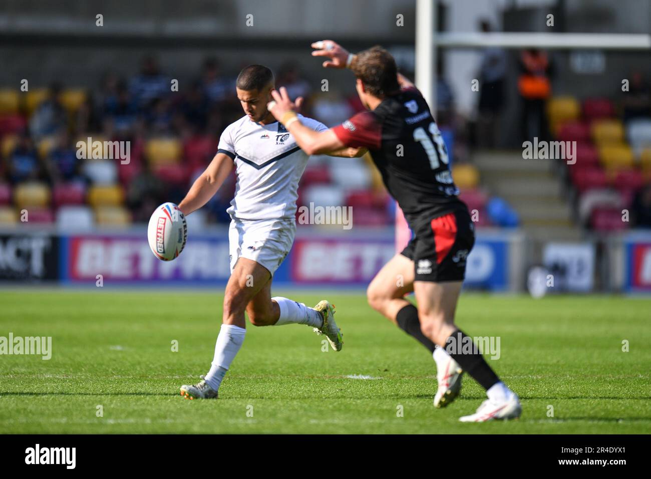 York, England - 26th May 2023 - Jake Shorrocks of Toulouse Olympique ...