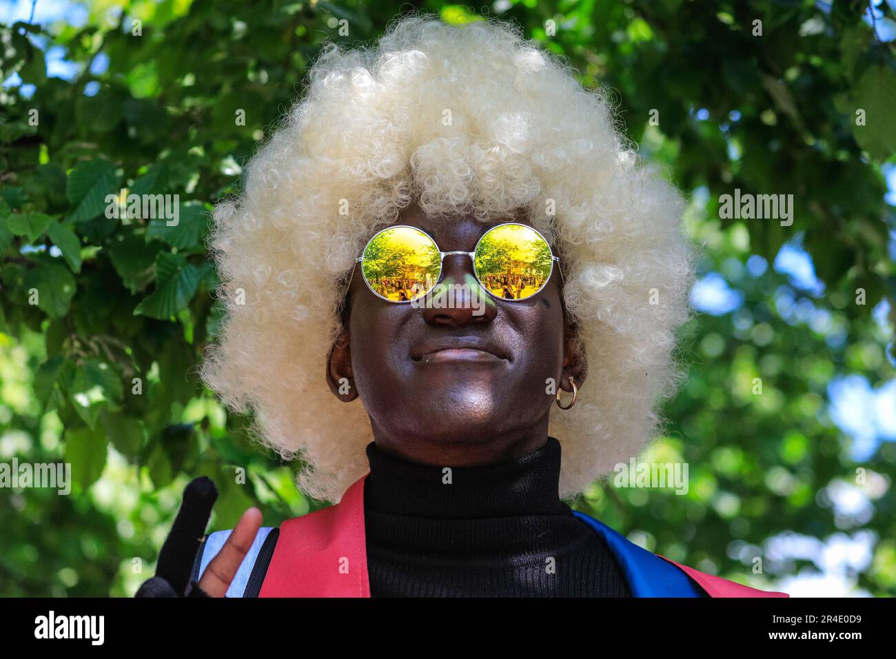 London, UK. 27th May, 2023. Fans and visitors of the Comic Con London ...