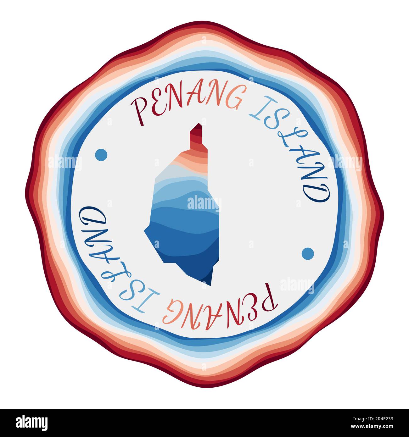 Penang tourism Stock Vector Images - Alamy