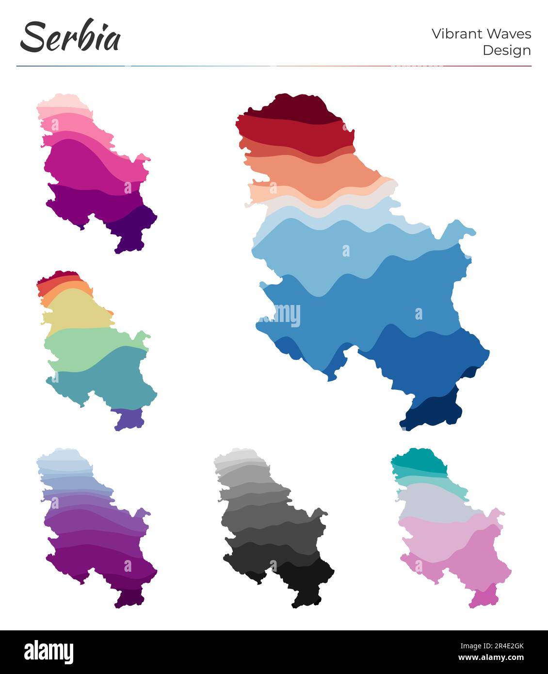 Maps of serbia hi-res stock photography and images - Alamy