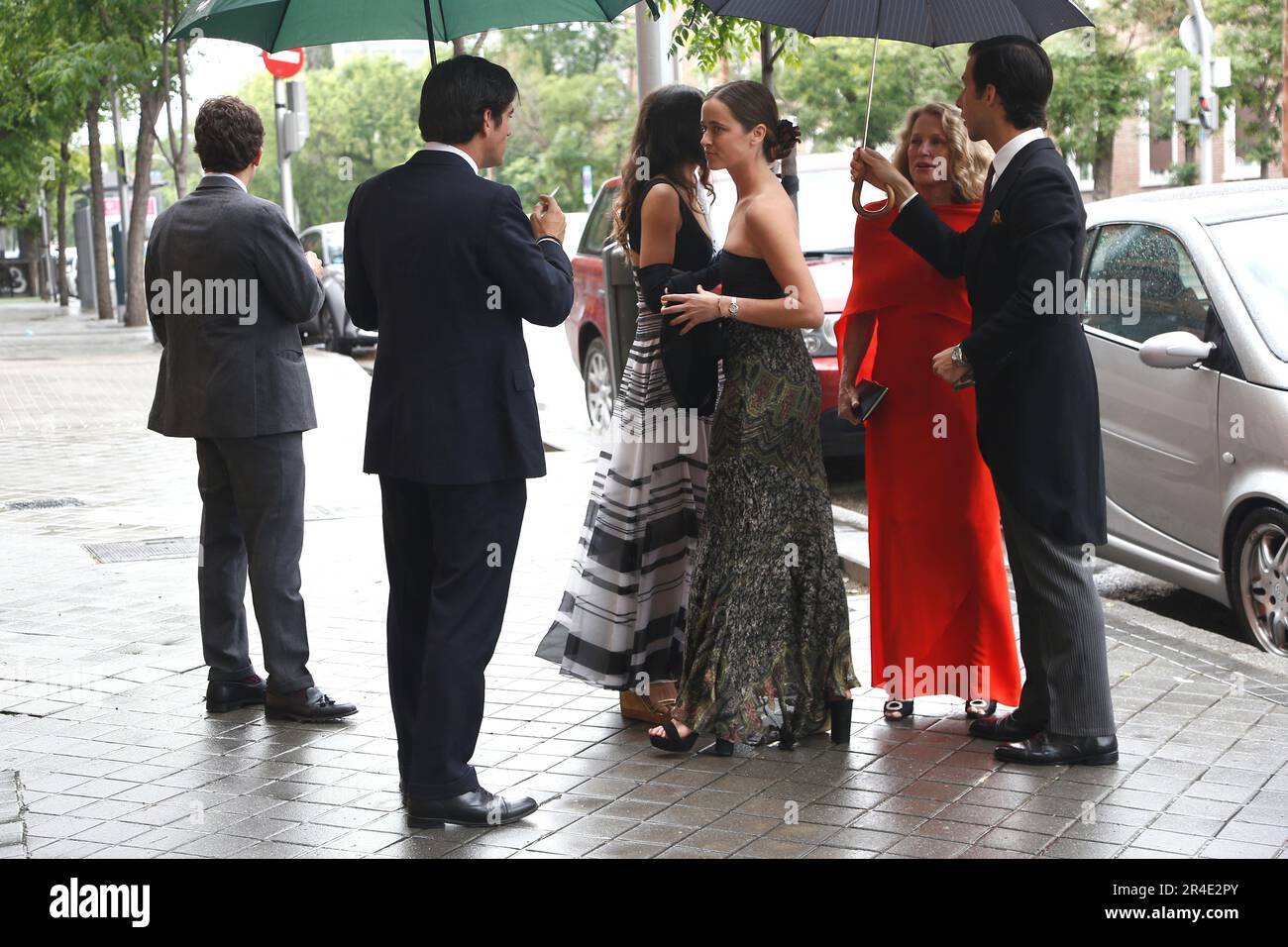 Luis Osorio, Blanca Osorio, María Suelves and Khali El Assir on their ...