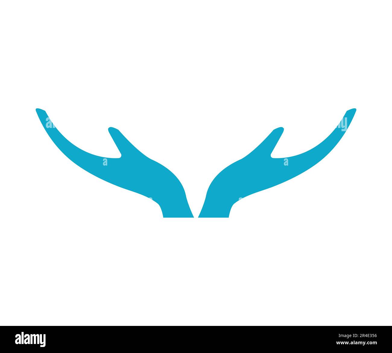 Minimal hand icon vector design Stock Vector Image & Art - Alamy