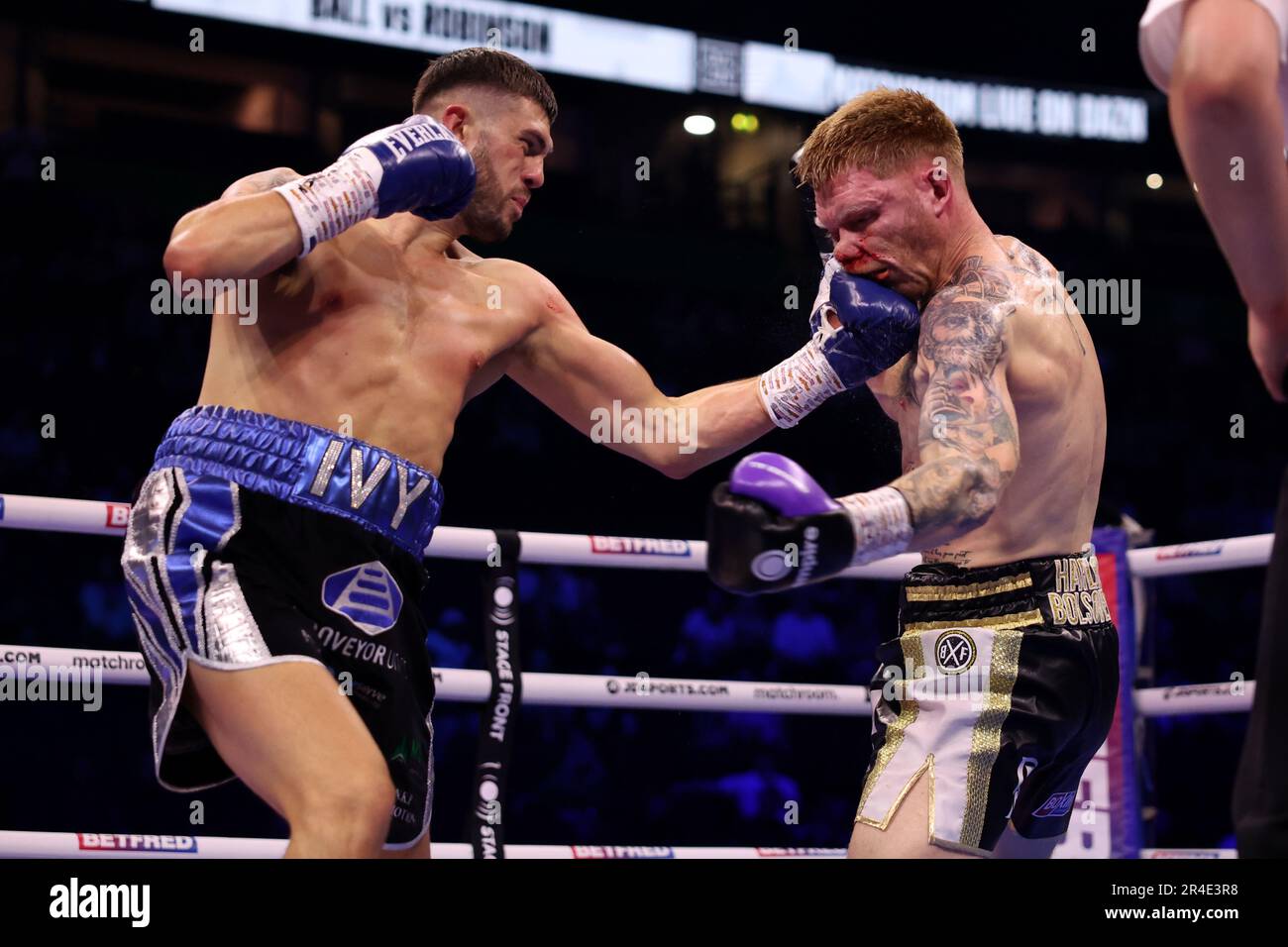 AO Arena, Manchester, UK. 27th May, 2023. WBA Featherweight ...