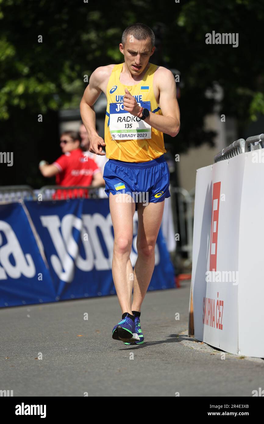 Anton RADKO in the 35km at the European Race Walking Team Championship ...