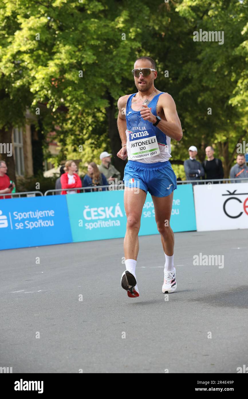 Michele ANTONELLI in the 35km at the European Race Walking Team ...