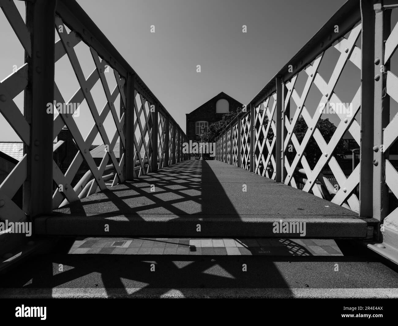 Redruth Station Footbridge Stock Photo - Alamy