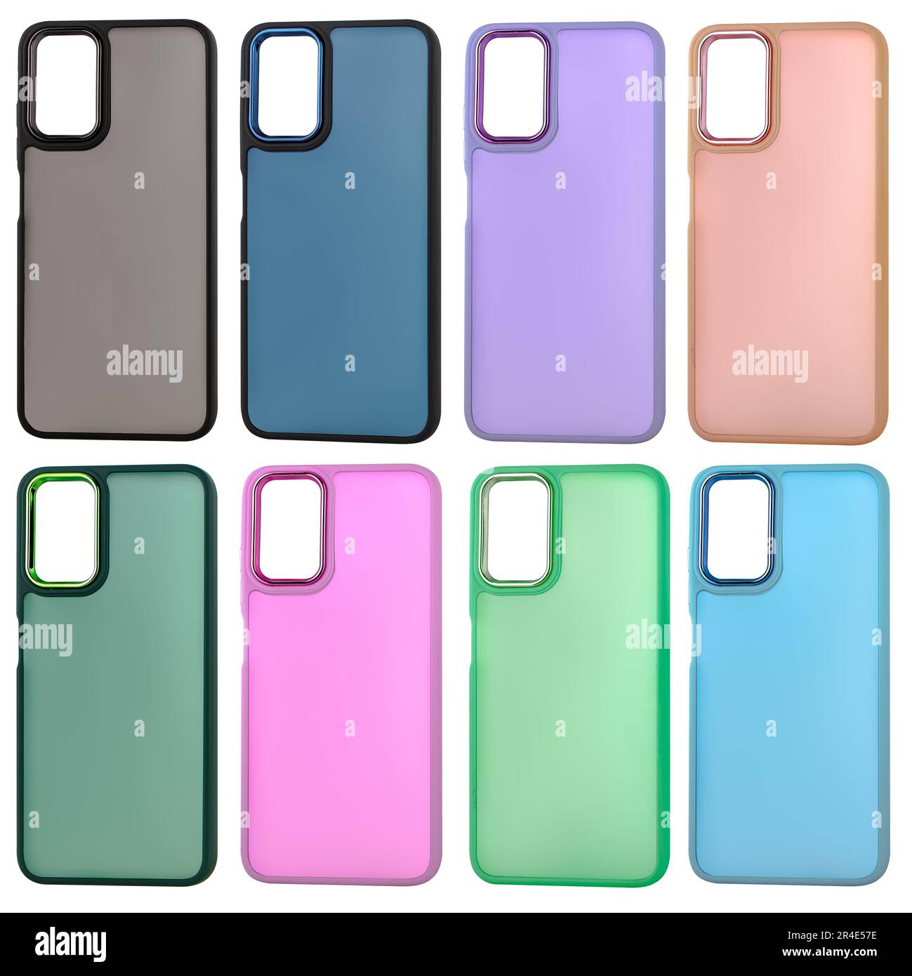 Phone cases Cut Out Stock Images & Pictures - Alamy