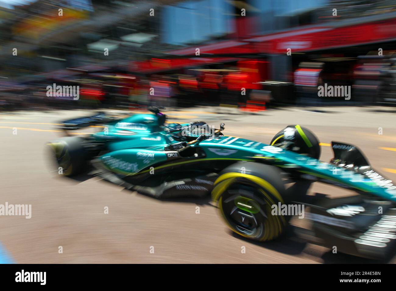 Montecarlo, Principality Of Monaco. 27th May, 2023. Lance Stroll (CAN) Aston Martn AMR23 during ...