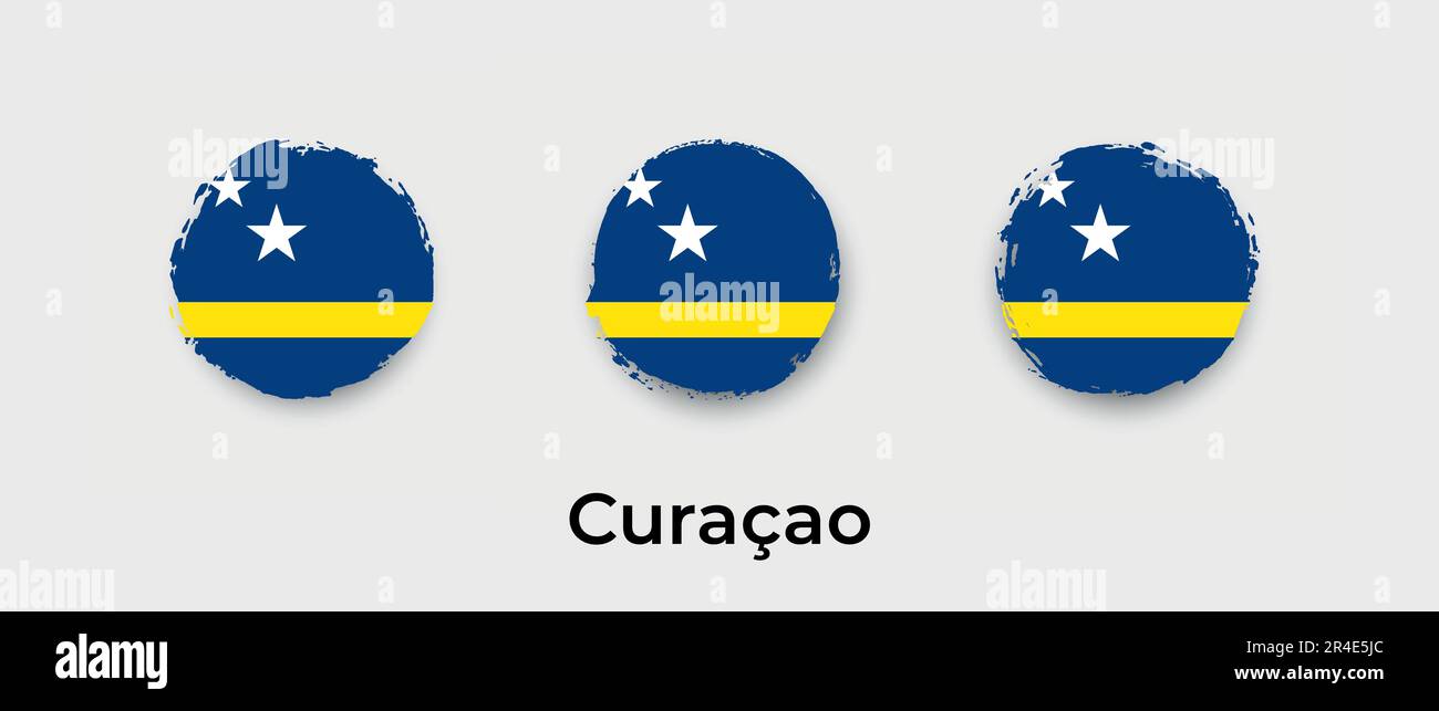Flag of curacao vector hi-res stock photography and images - Alamy