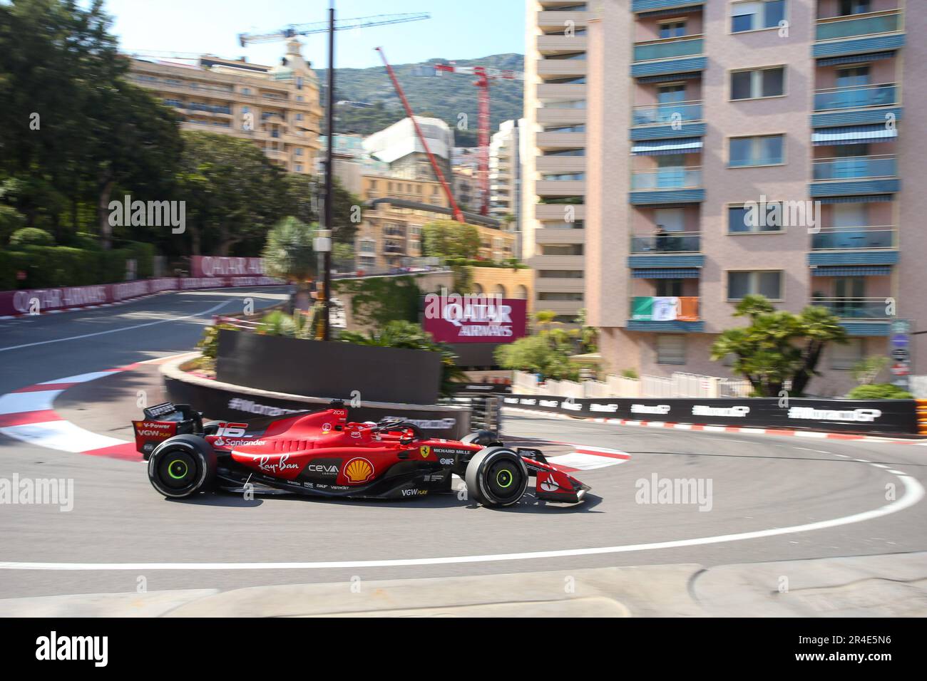 Montecarlo, Principality Of Monaco. 27th May, 2023. Charles Leclerc ...