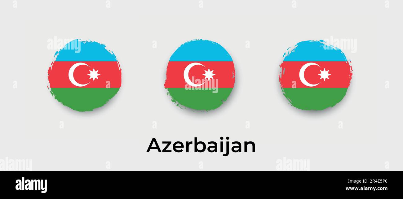 Azerbaijan flag grunge bubble vector icon illustration Stock Vector Image & Art - Alamy