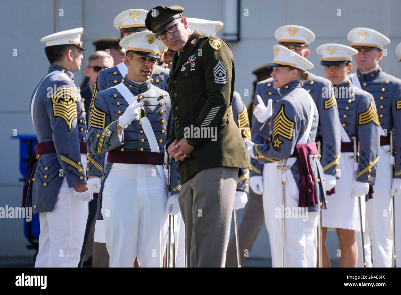 Sergeant Major Scott Branson, the West Point Operations Noncommissioned ...