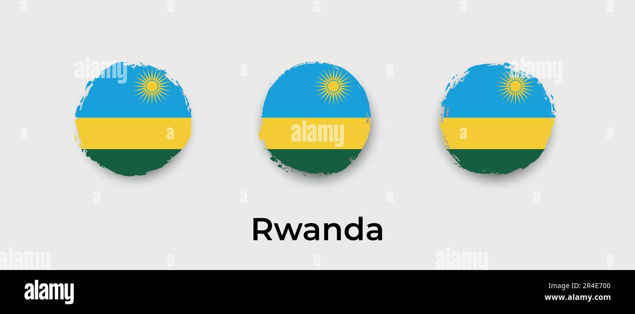 Rwanda flag grunge bubble vector icon illustration Stock Vector Image & Art - Alamy