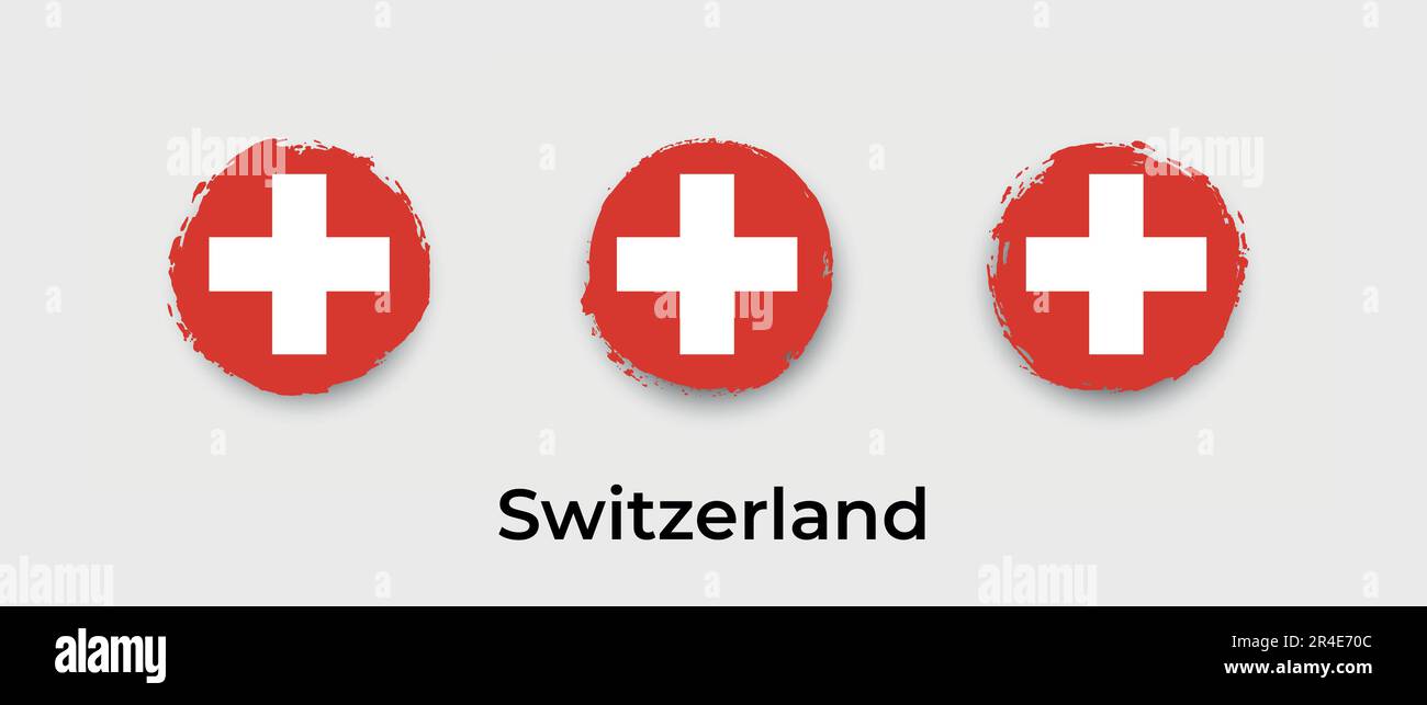 Switzerland flag icons hi-res stock photography and images - Alamy