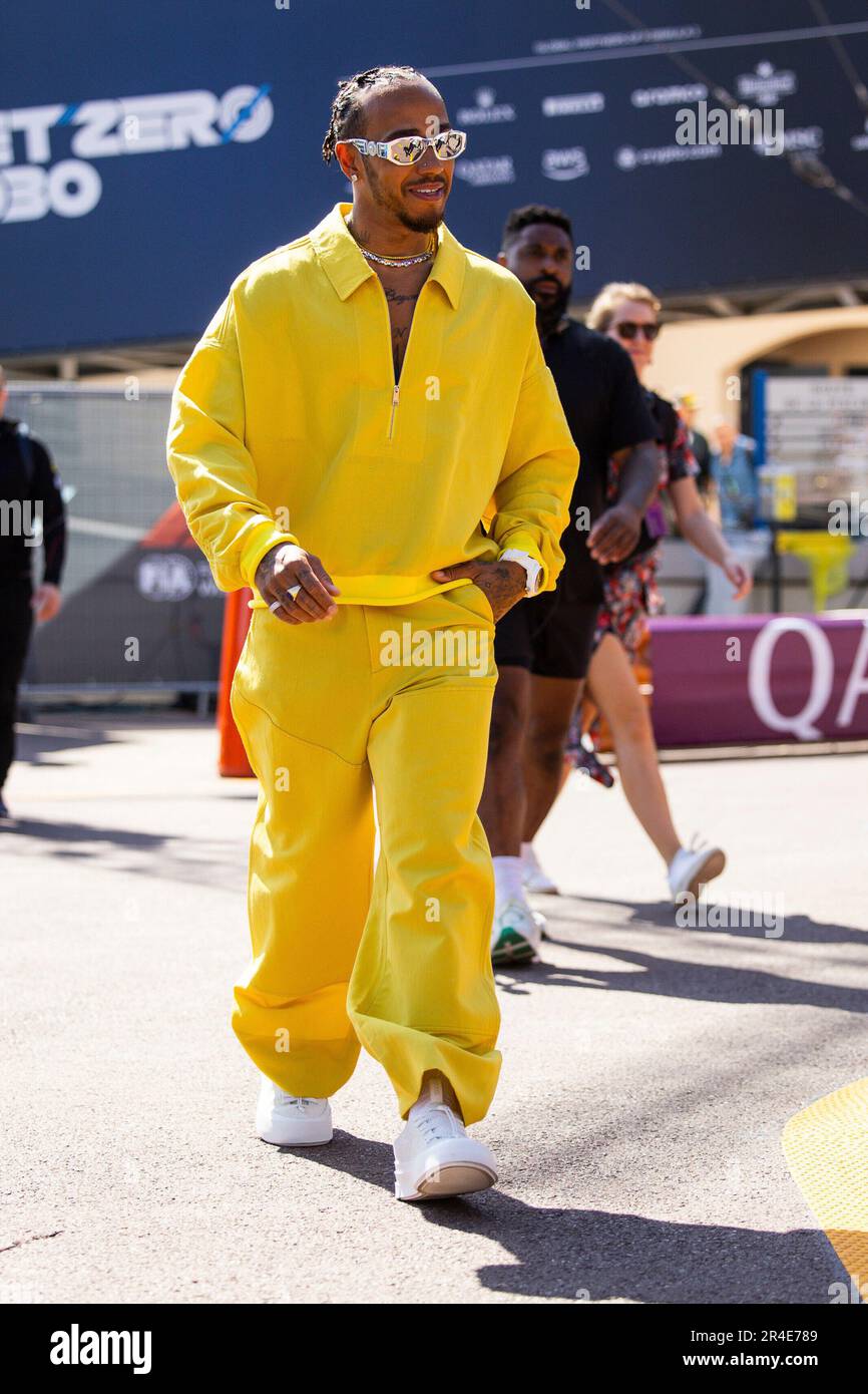 Monte-Carlo, Monaco. 27th May, 2023. #44 Lewis Hamilton (GBR, Mercedes ...