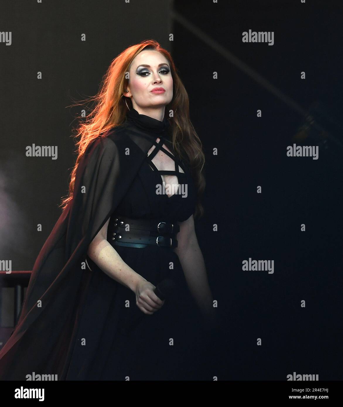 Napa, USA. 26th May, 2023. Katie Cole - Smashing Pumpkins, performs live on stage during ...