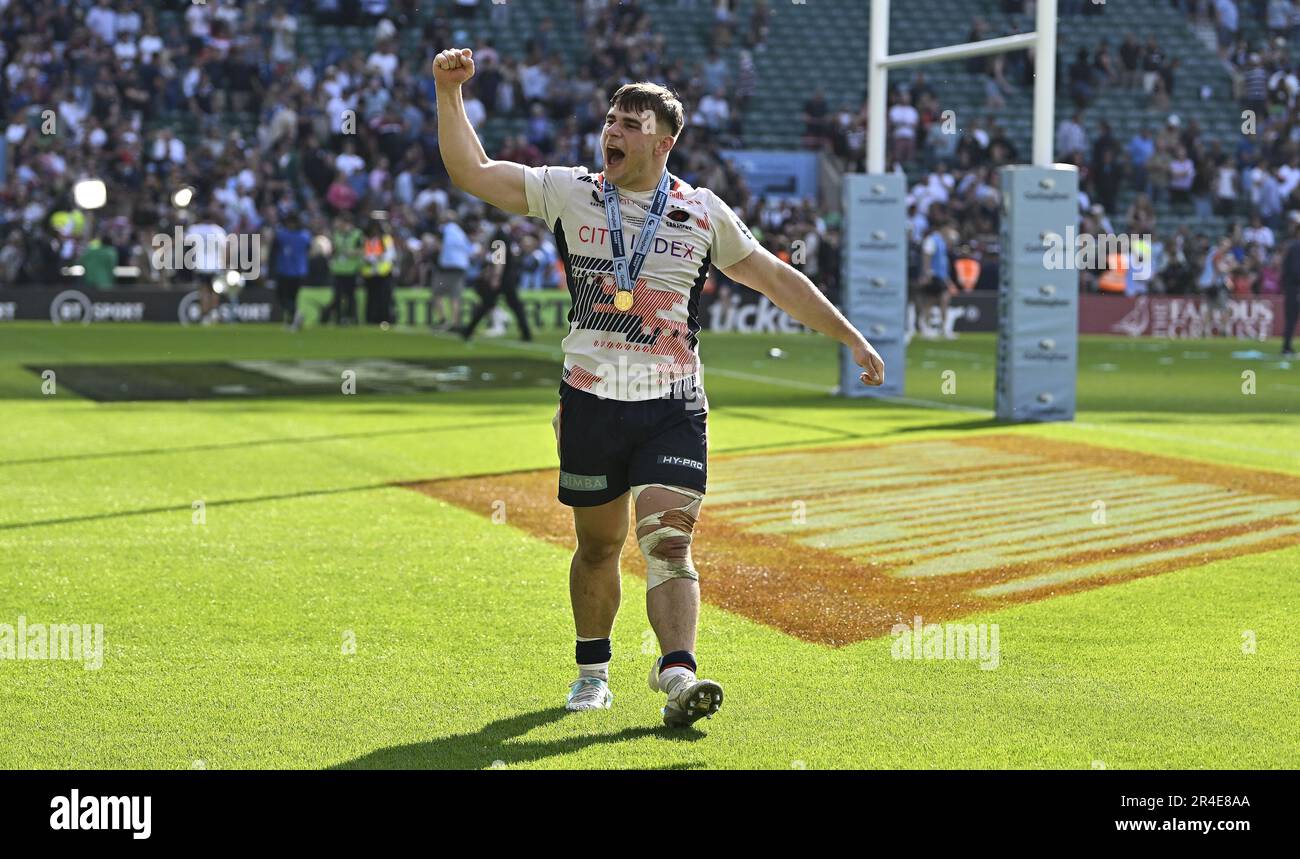 Twickenham, United Kingdom. 27th May, 2023. Gallagher Premiership Rugby ...