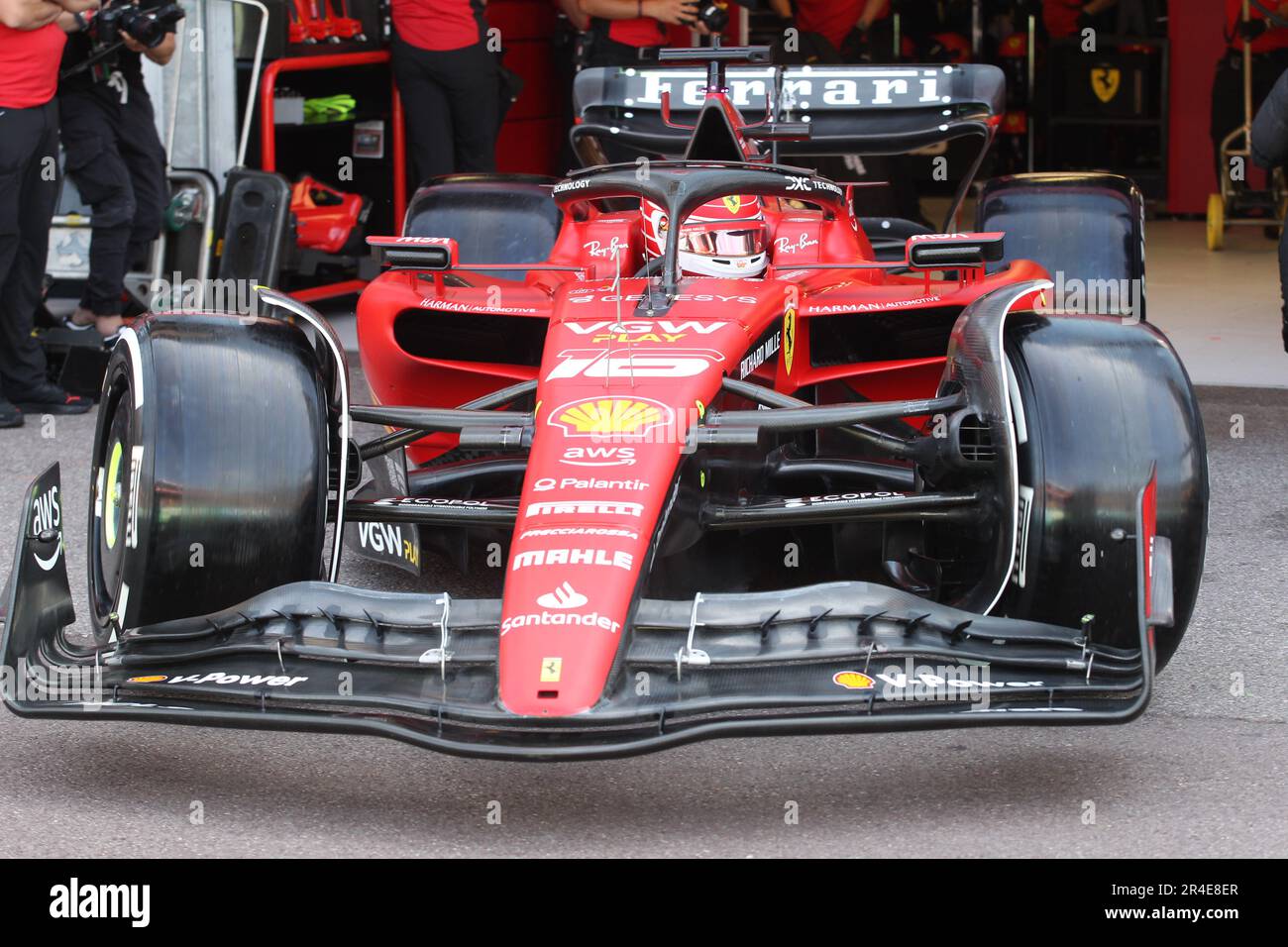 Monaco, Monaco. 26th May, 2023. MONACO, Monte Carlo, 26. May 2023; #16, Charles LECLERC, MCO ...