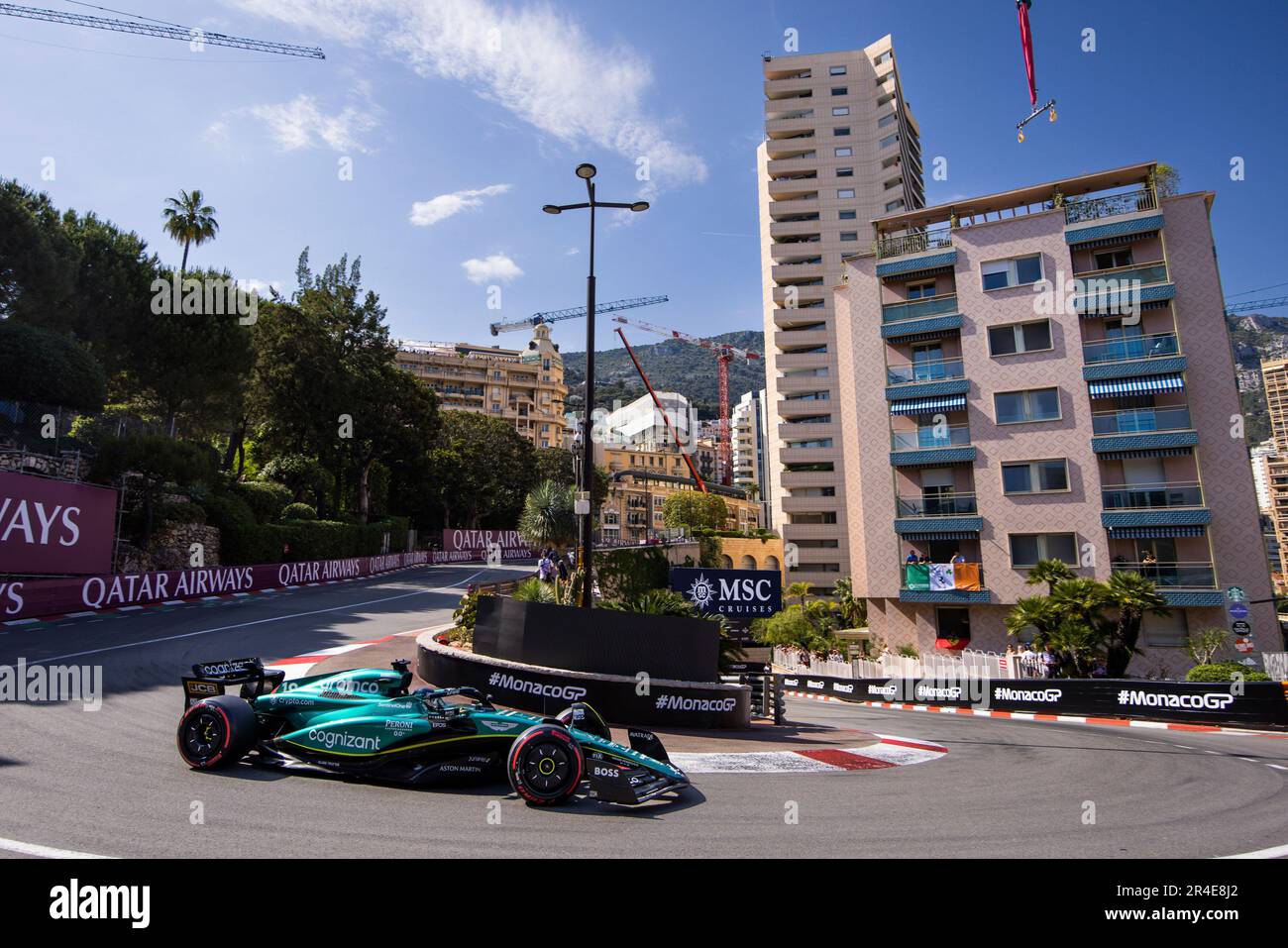 Monte-Carlo, Monaco. 27th May, 2023. #18 Lance Stroll (CAN, Aston Martin Aramco Cognizant F1 ...