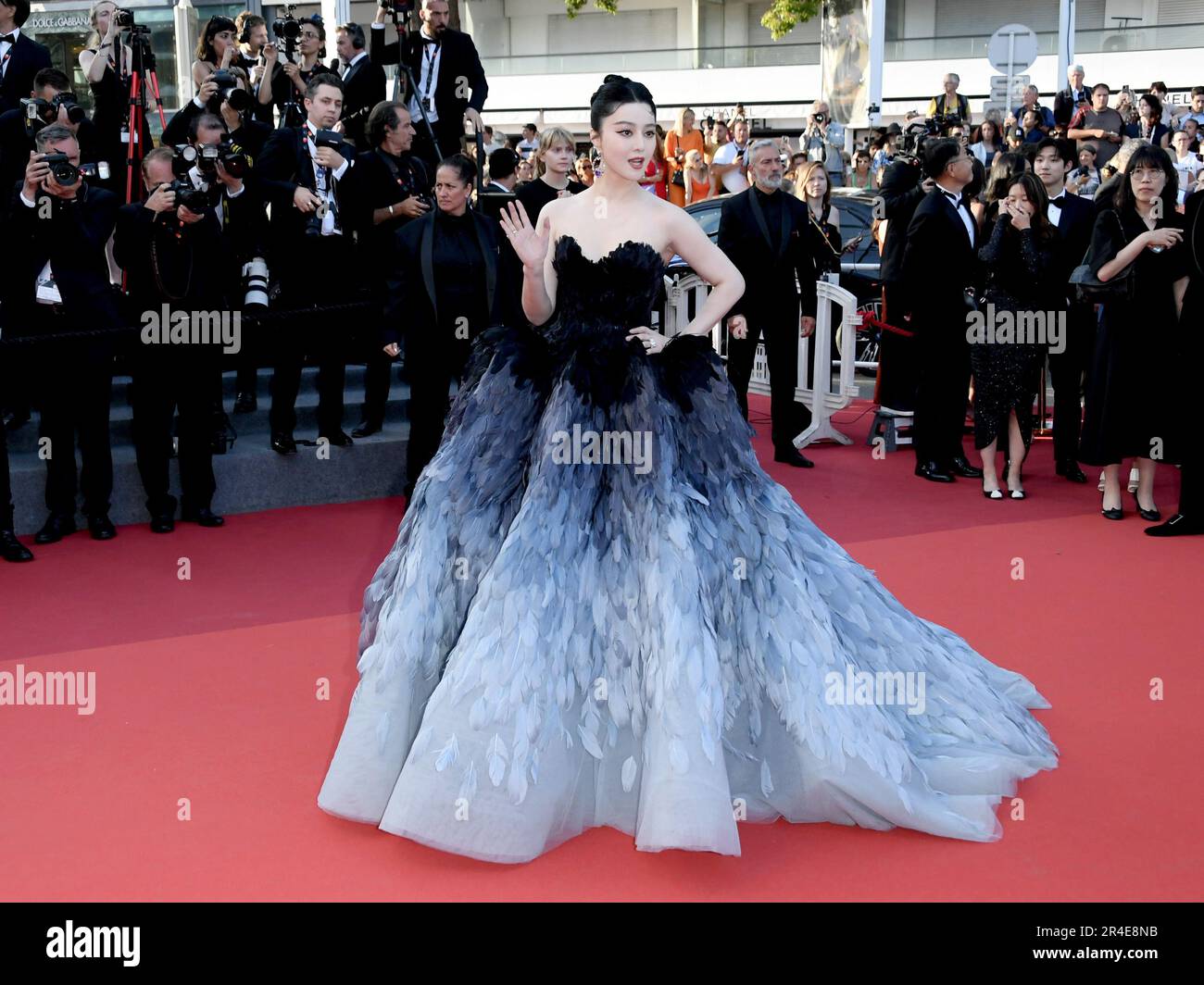 Cannes, France. 22nd May, 2023. 76th Cannes Film Festival 2023, evening ...