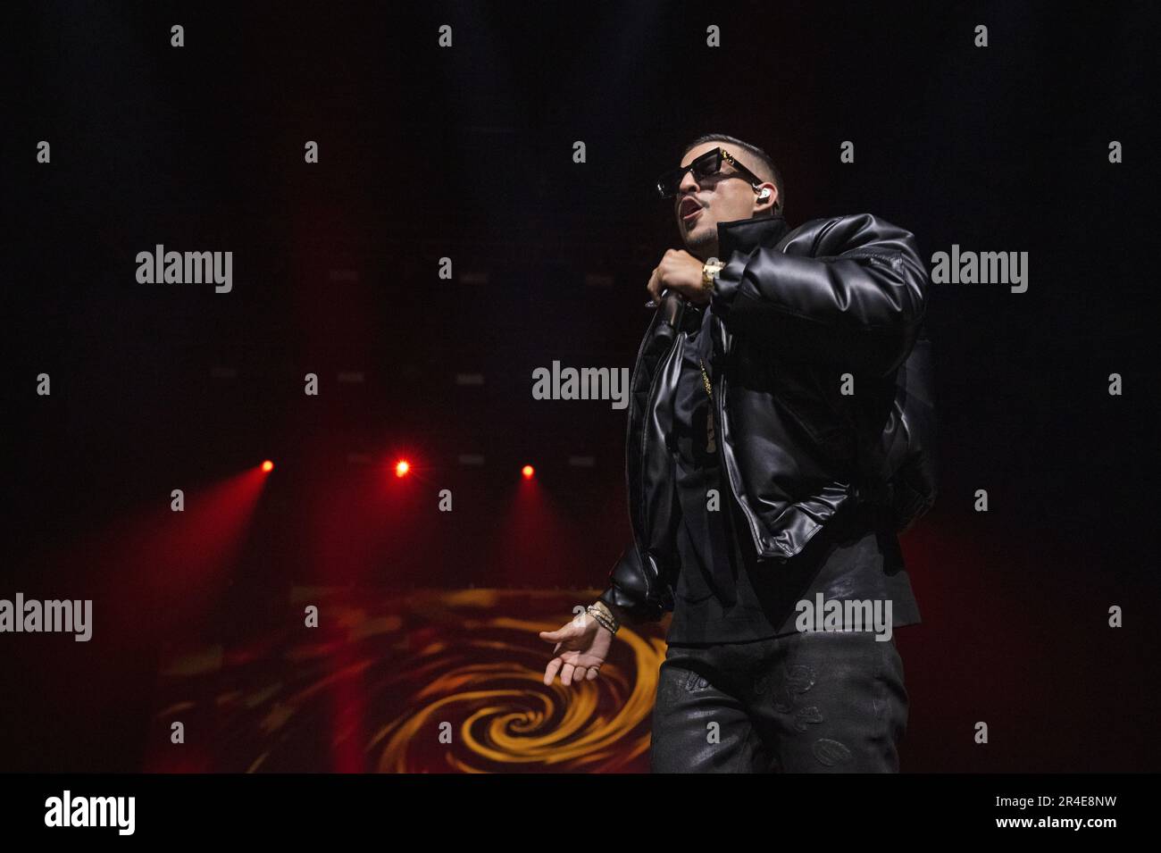 AMSTERDAM - Boef during his concert in AFAS Live. The rapper gives two performances on the same ...