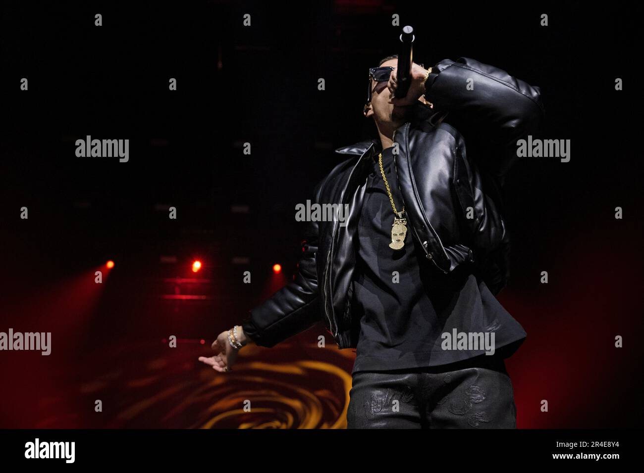 AMSTERDAM - Boef during his concert in AFAS Live. The rapper gives two ...