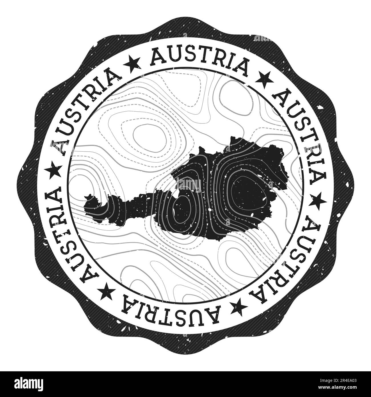 Austria hiking Stock Vector Images - Alamy