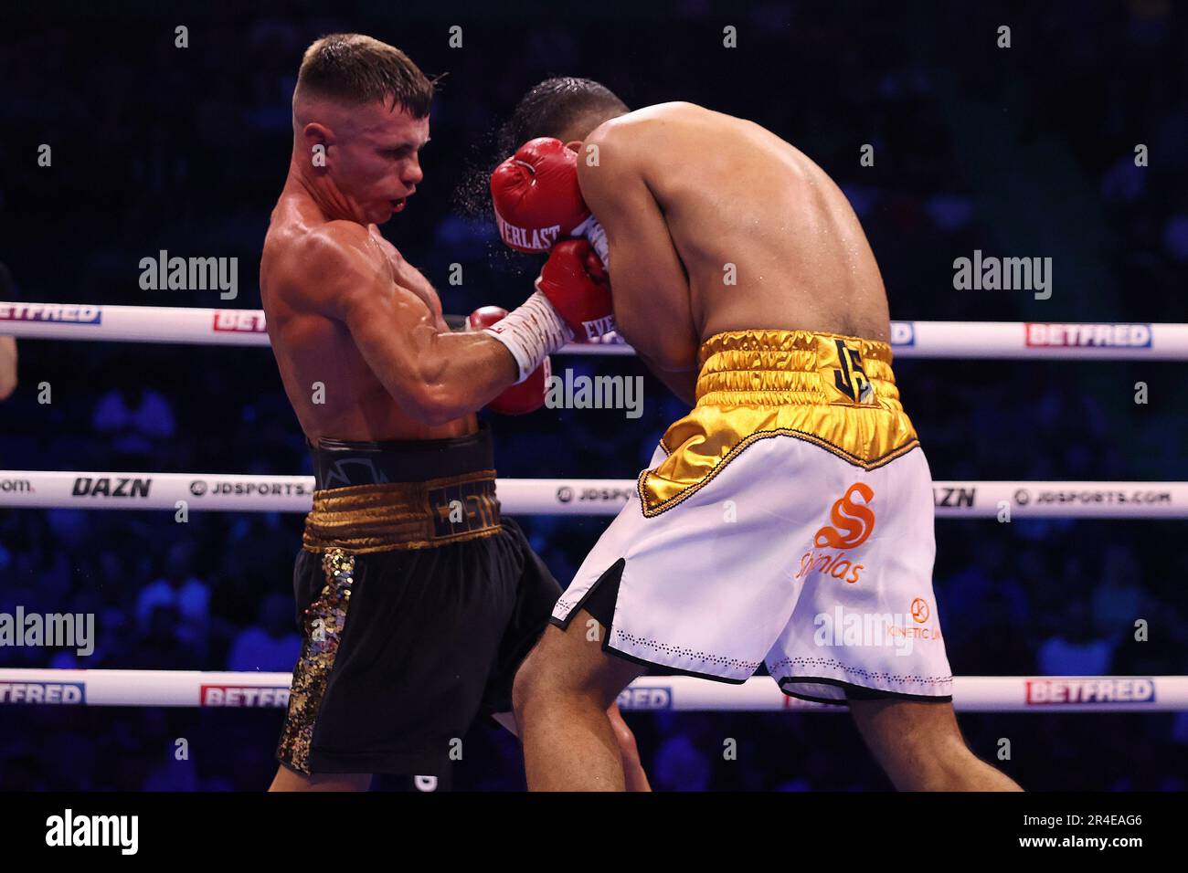 AO Arena, Manchester, UK. 27th May, 2023. WBA Featherweight ...