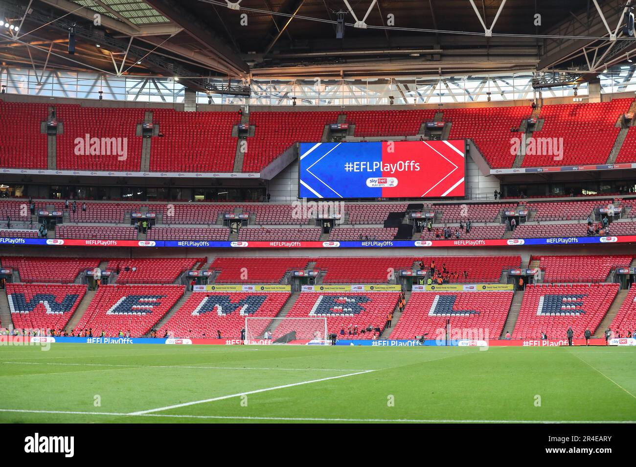 The EFL play off held at Wembley during the Sky Bet Championship Play ...