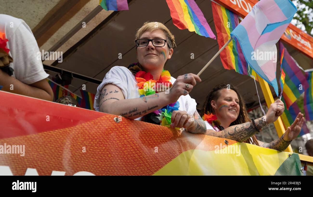 Birmingham, UK, 27th May 2023, Birmingham Pride 2023, Today marks the ...