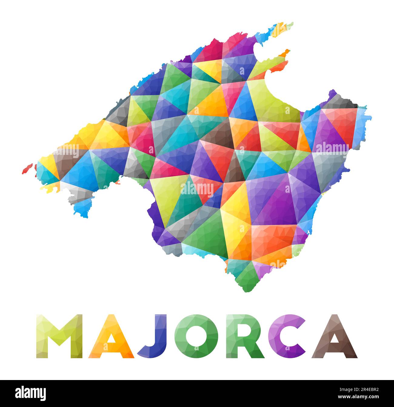 Map of majorca Stock Vector Images - Alamy