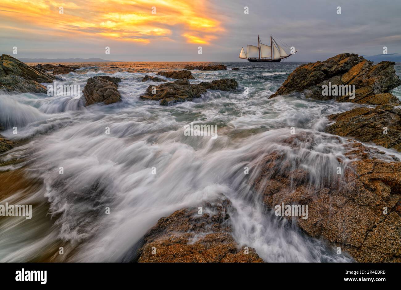 Journey on sailing ship hi-res stock photography and images - Alamy