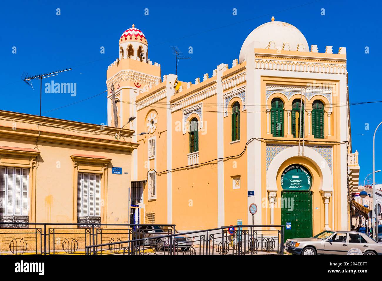The Central Mosque, or aljama mosque, is the largest in the Spanish ...