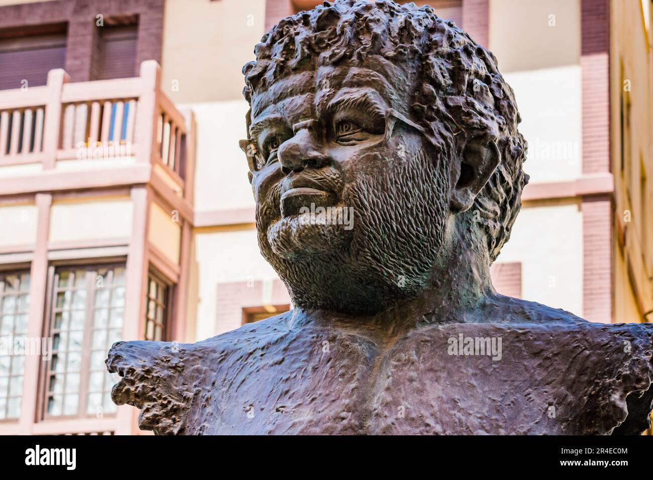 Statue Tribute to Fernando Arrabal by the Spanish sculptor Mustafa ...