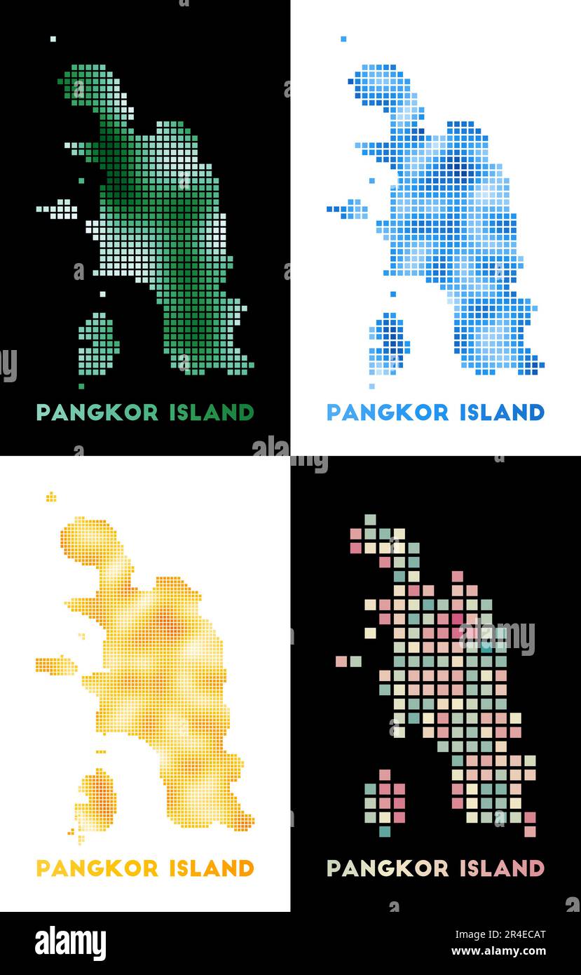 Island pangkor island map Stock Vector Images - Alamy