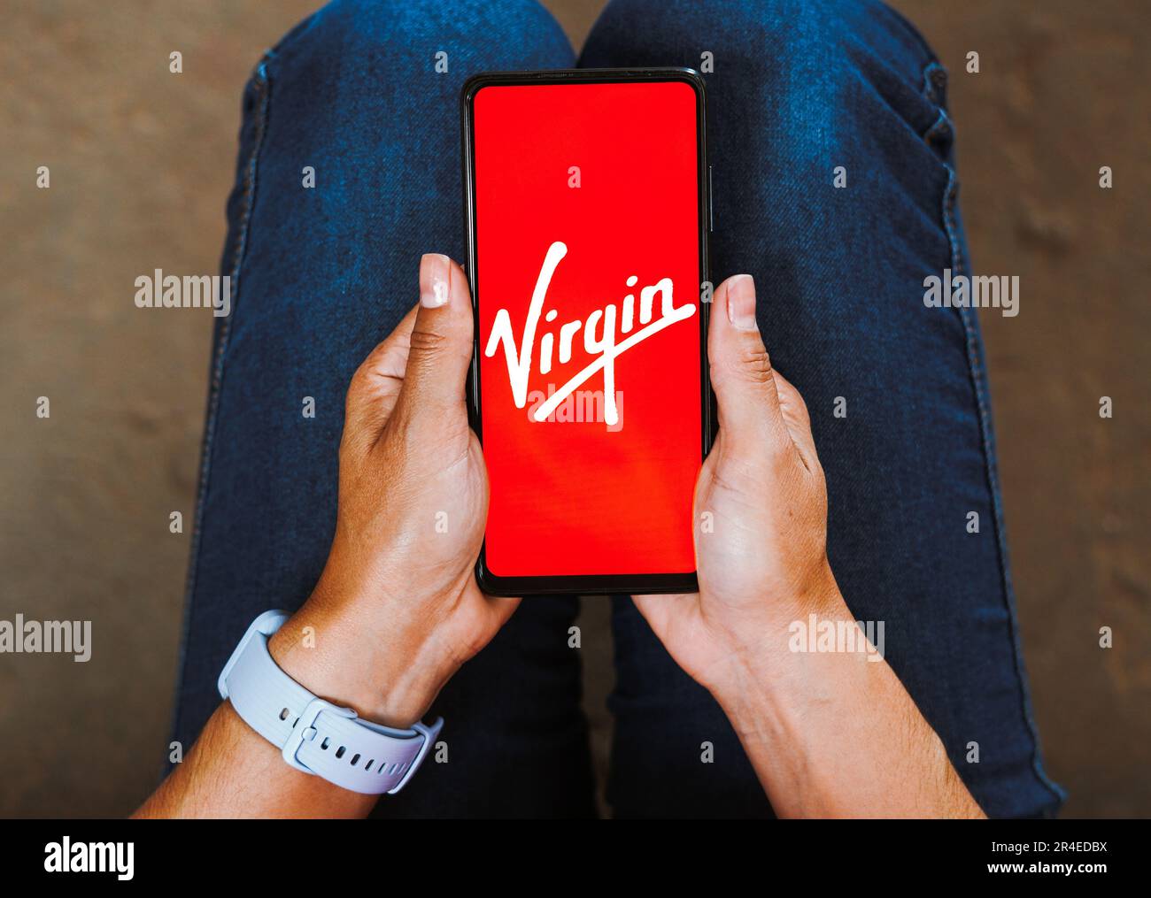 Virgin group logo hi-res stock photography and images - Alamy