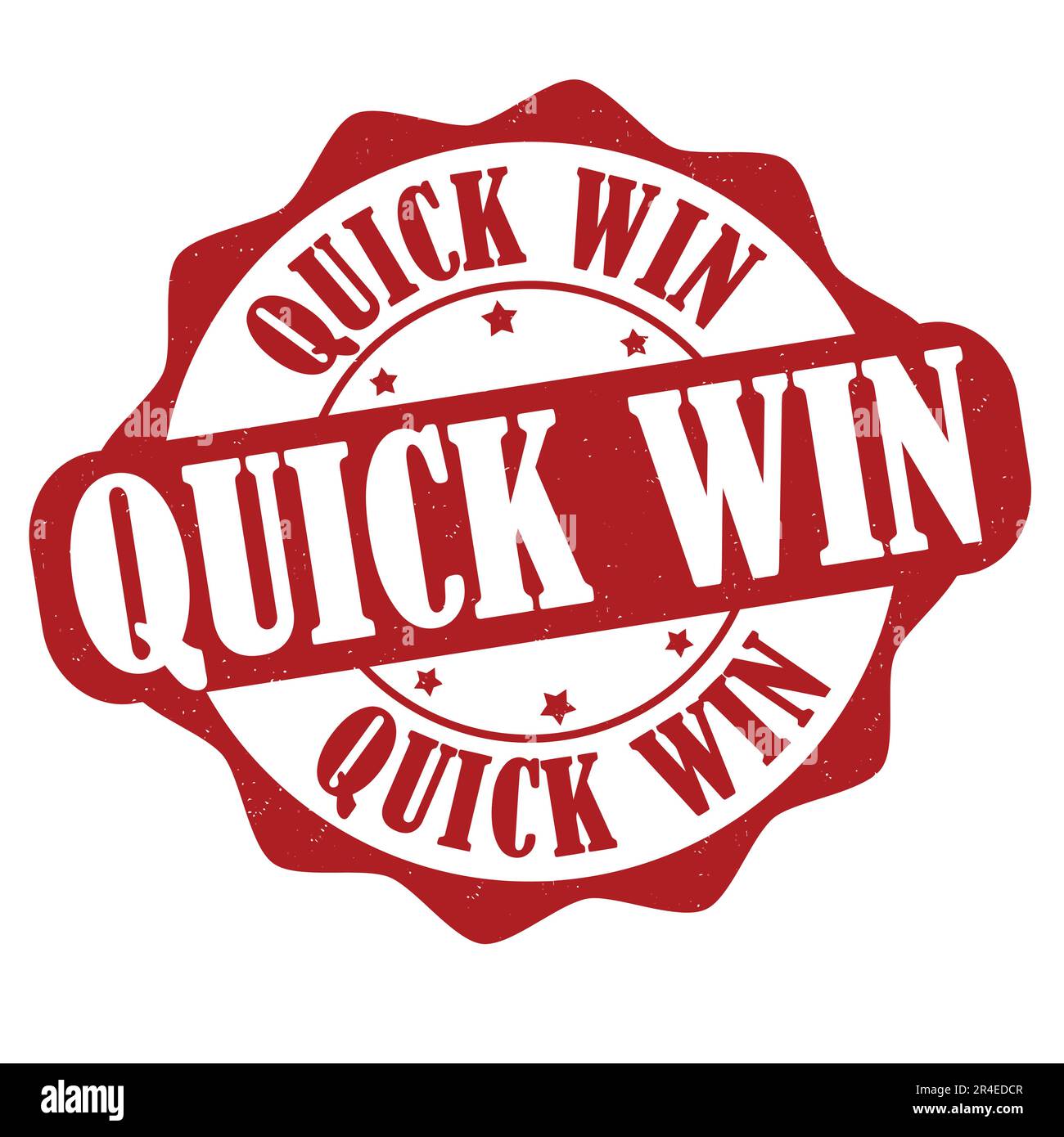 Quick win grunge rubber stamp on white background, vector illustration Stock Vector Image & Art ...