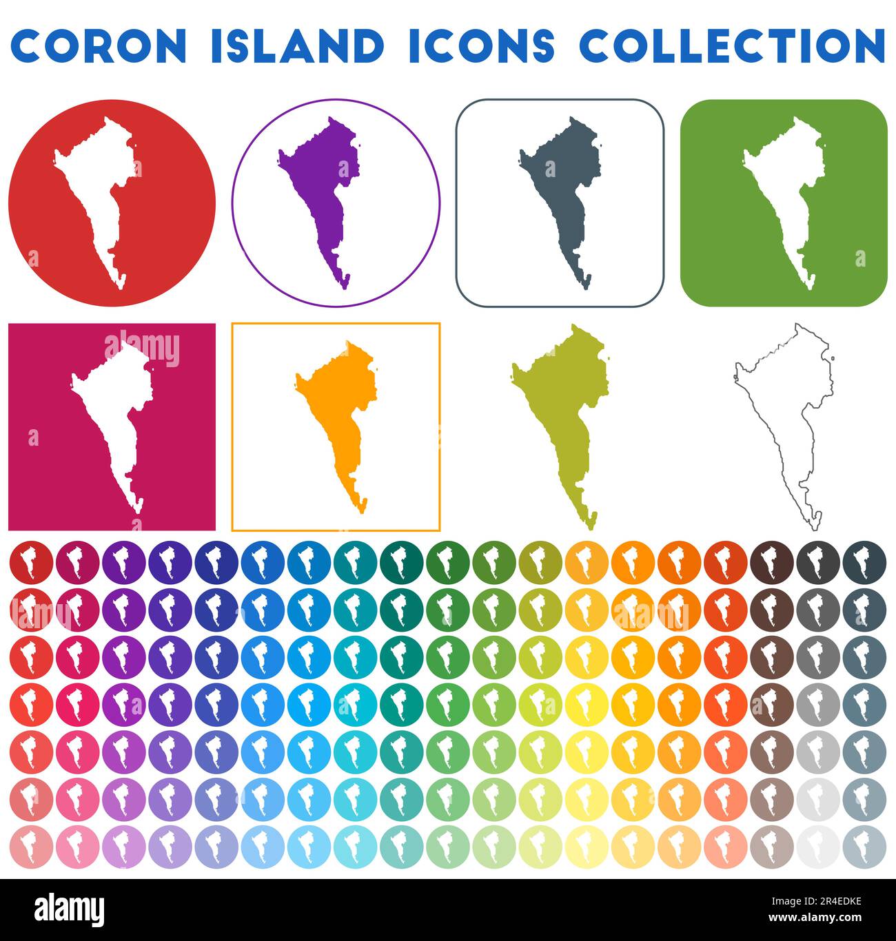 Philippines coron Stock Vector Images - Alamy