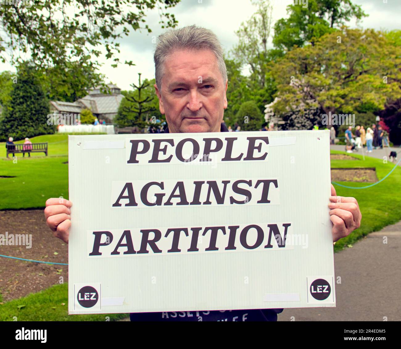 Glasgow protest hi-res stock photography and images - Alamy
