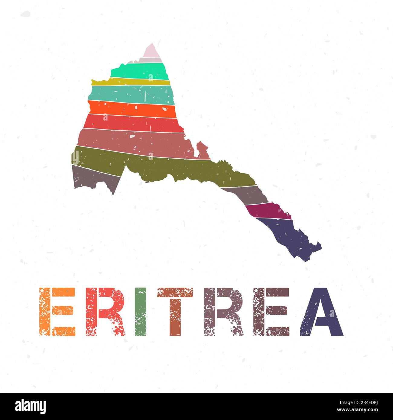 Country eritrea map Stock Vector Images - Alamy