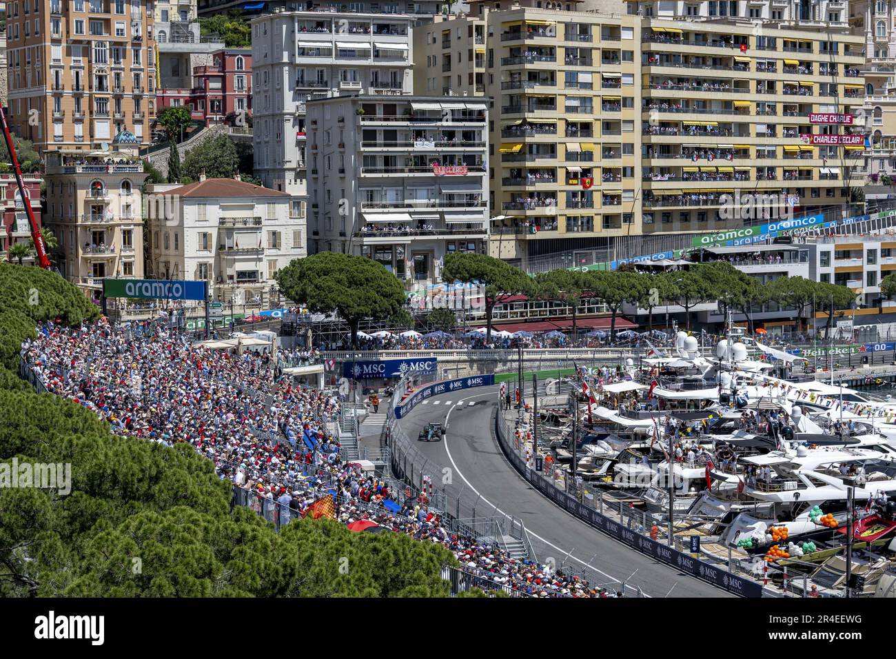 Monaco - 27-05-2023, Circuit de Monaco, Lance Stroll at the Formula 1 Monaco Grand Prix 2023 ...