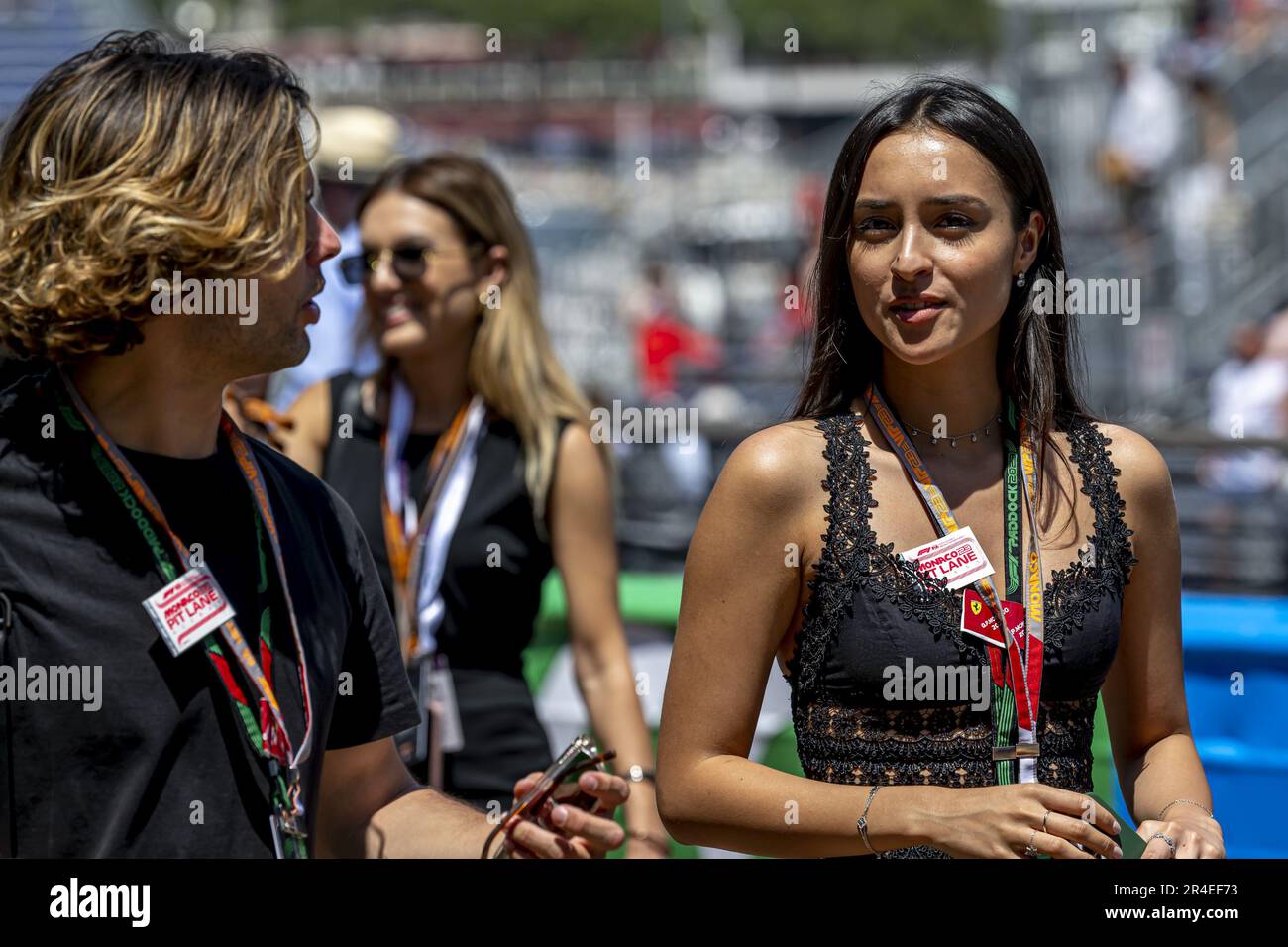 Monaco - 27-05-2023, Circuit de Monaco, Alexandra Saint Mleux at the ...