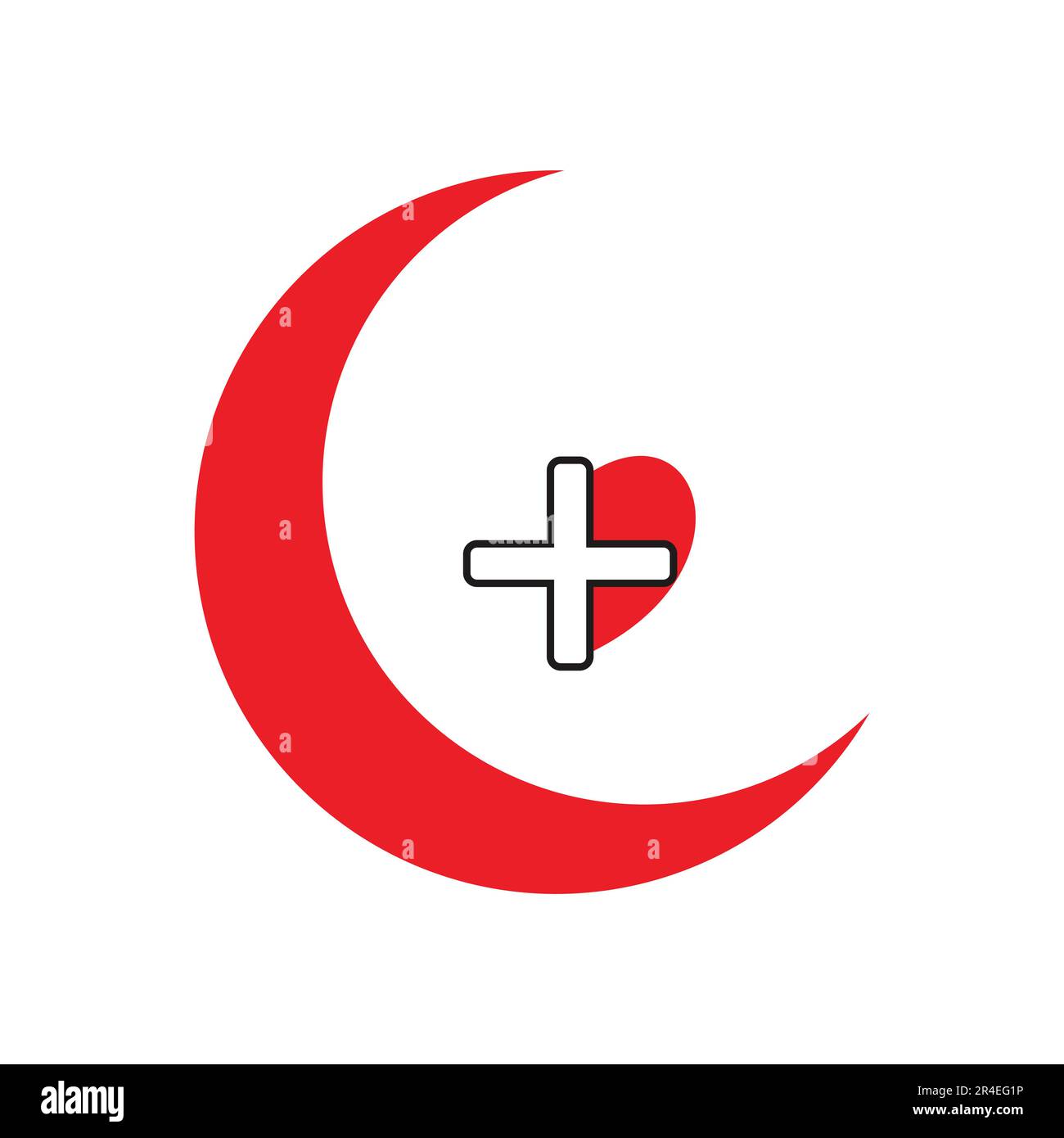 Ekg logo design Stock Vector Images - Alamy