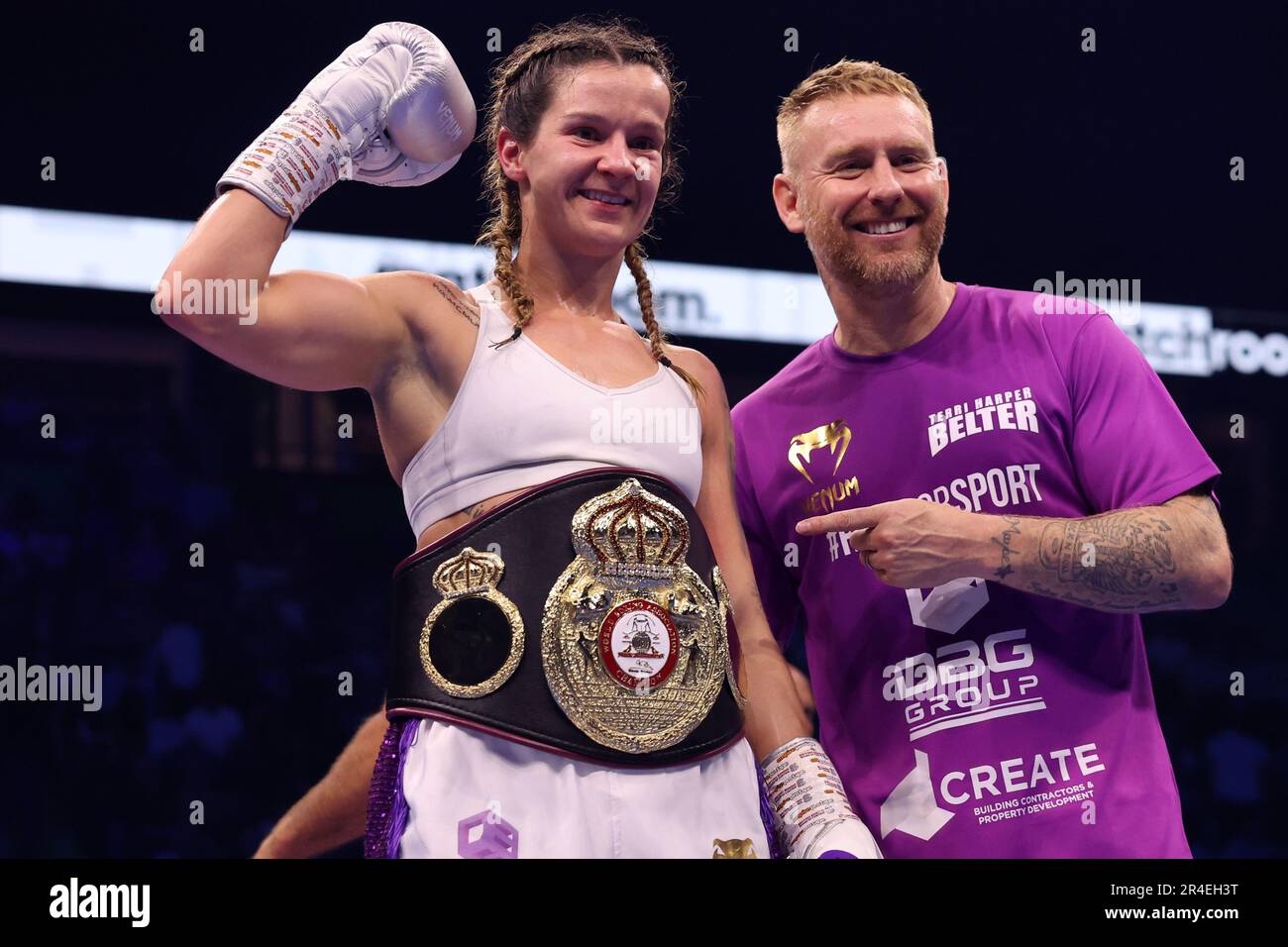AO Arena, Manchester, UK. 27th May, 2023. WBA Featherweight ...
