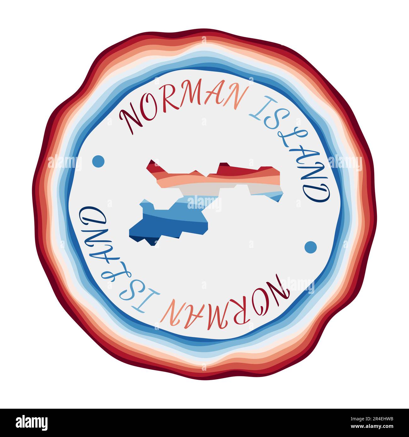 Norman island badge hi-res stock photography and images - Alamy