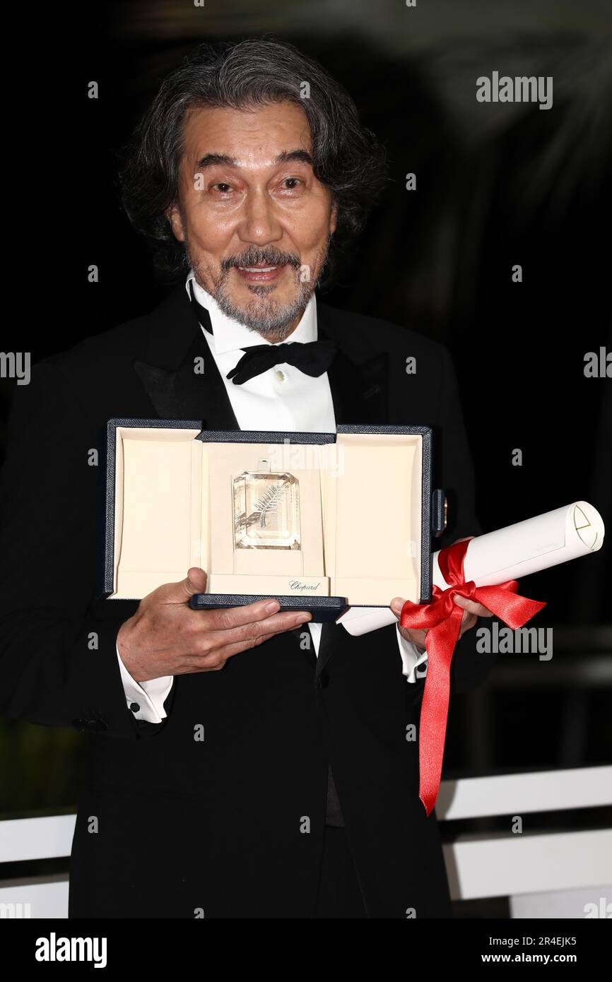 May 27, 2023, Cannes, Cote d'Azur, France: Japanese actor YAKUSHO KOJI ...