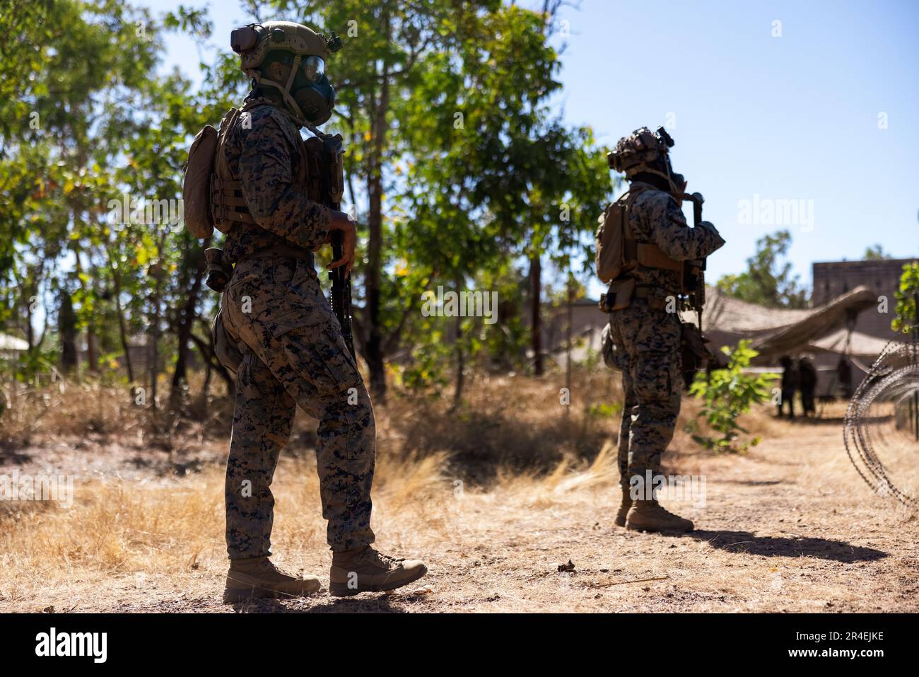U.S. Marines with Kilo Company, 3rd Battalion, 1st Marine Regiment ...