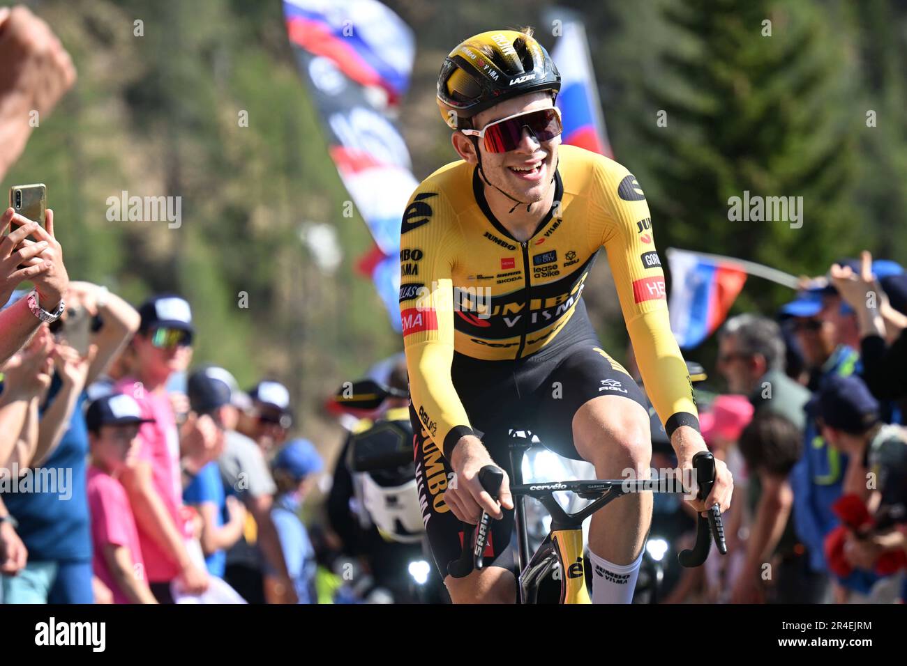 27th May 2023: Tarvisio to Monte Lussardi; Giro D Italia stage 20 ...