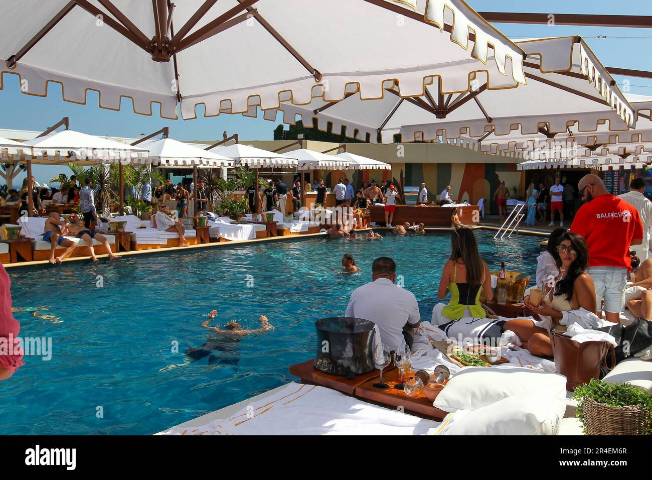 Montecarlo, Principality Of Monaco. 27th May, 2023. Party Pool on Nikki ...